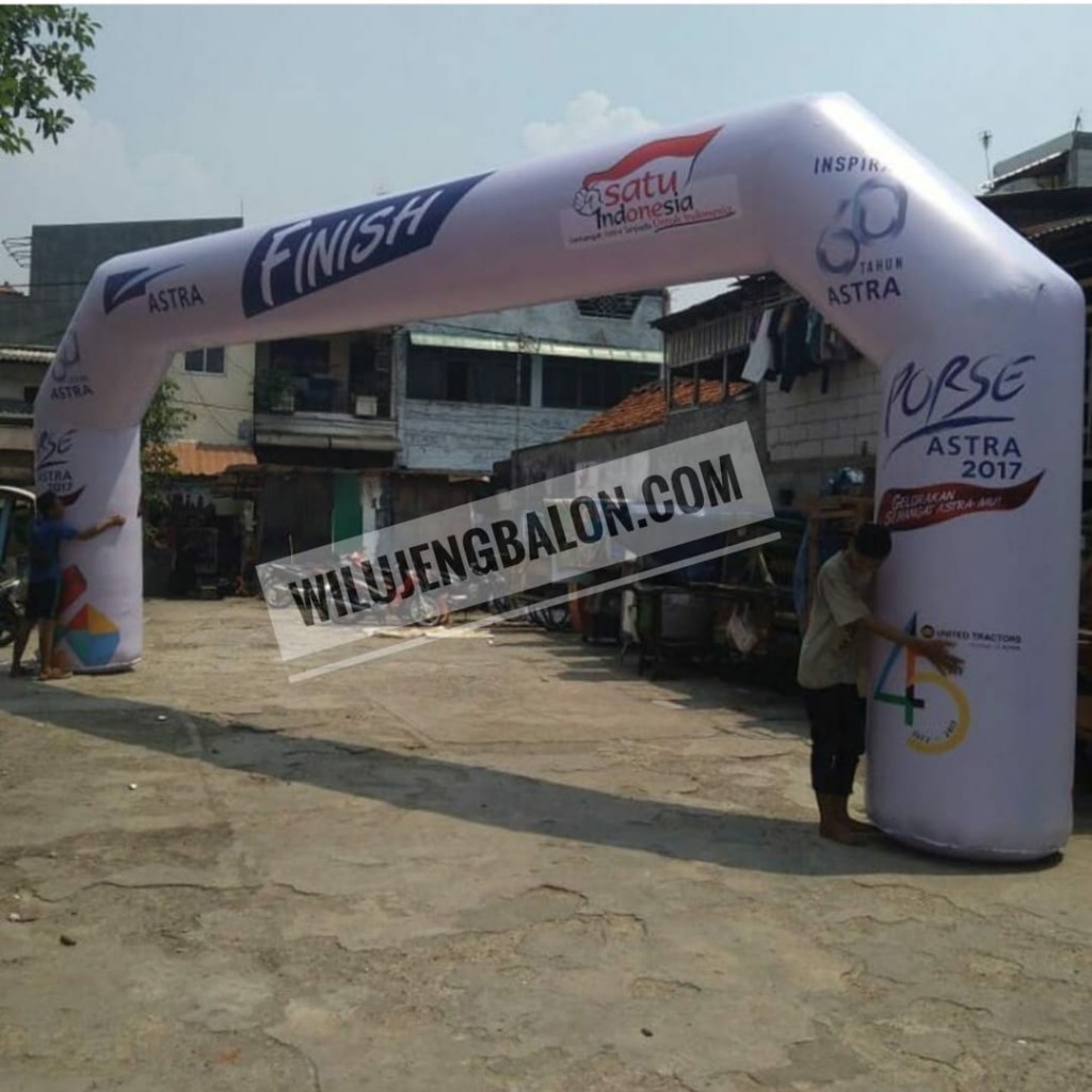 Pembuat, Penjual dan Penyewa Balon Gate Start Finish Murah